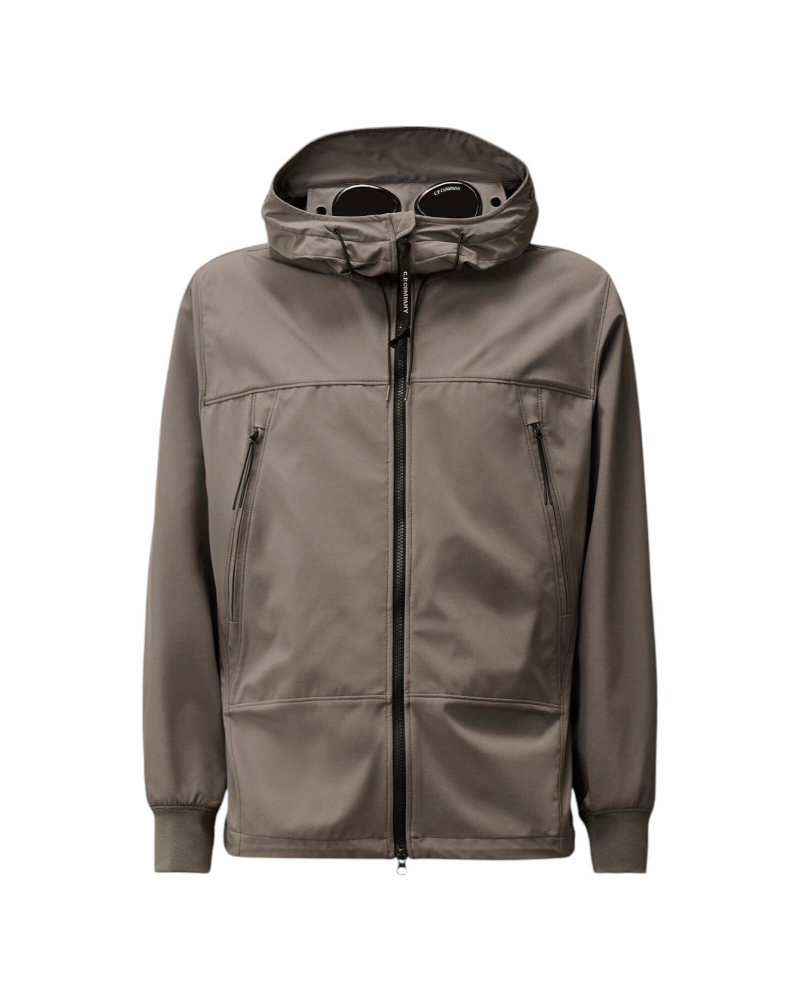 C.P. COMPANY SHELL-R GOGGLE JACKET GRIJS - Vic