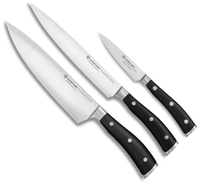 Wusthof Classic Ikon Messenset 3-delig - Messenshop.nl
