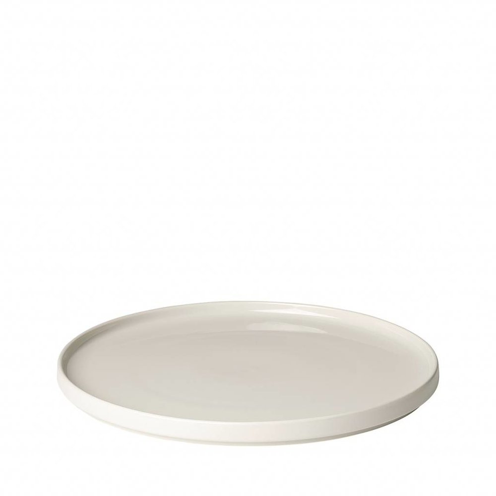 Blomus PILAR flat plate / serving plate 35 cm - Moonbeam (63696) - Bath ...