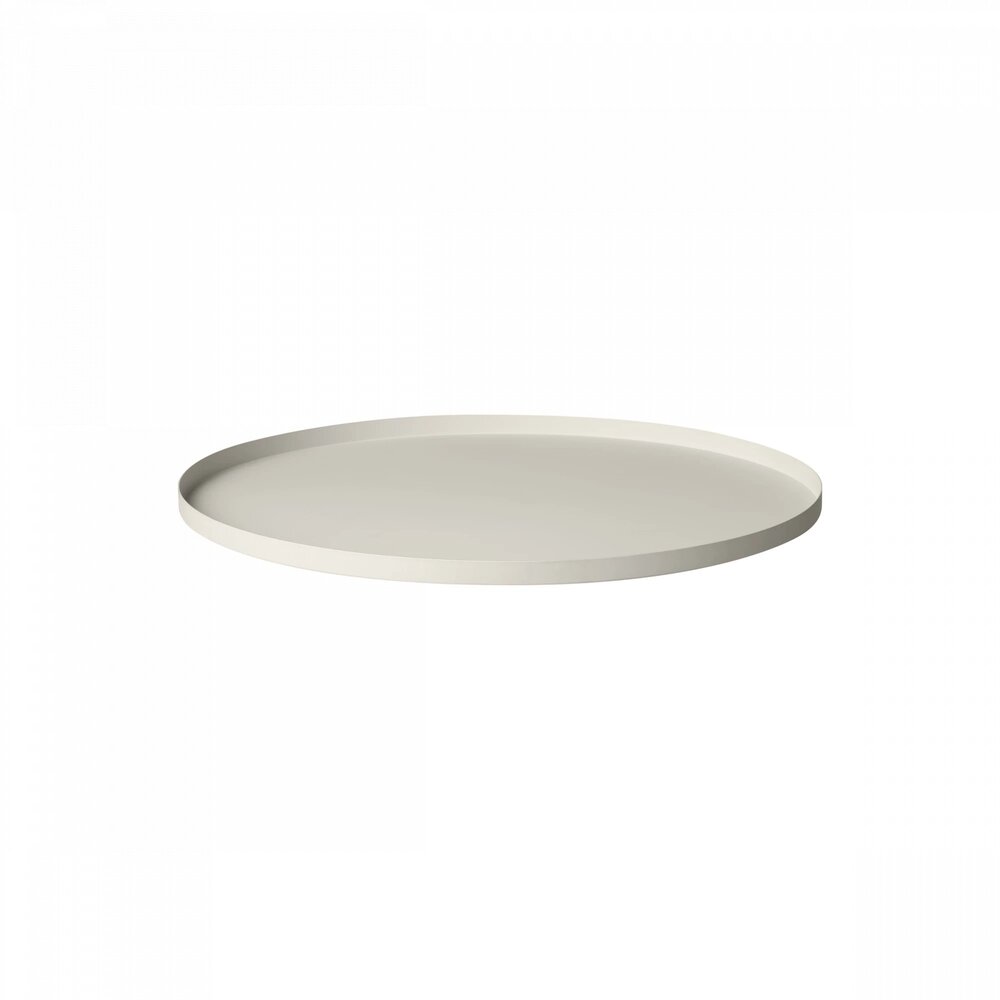 Blomus PEASY round tray 38 cm - stainless steel color Moonbeam - Bath ...