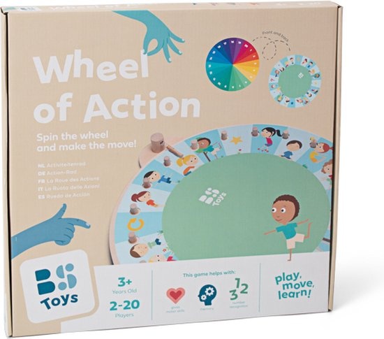 BSToys Wheel of Action - Activiteitenrad voor actief spelen!