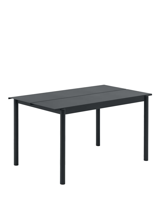Linear steel table - La Fabrika