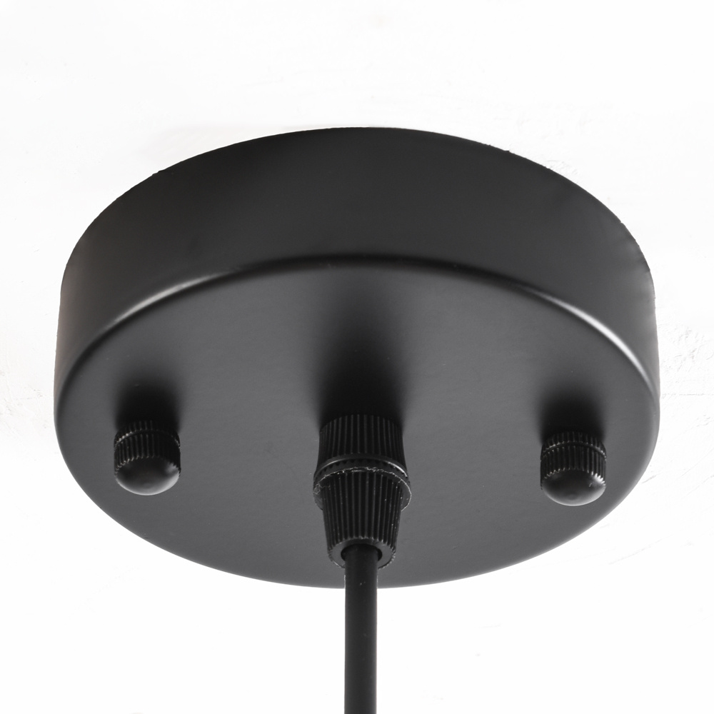 1-lichts hanglamp Verona amber - rond bolling - LumenXL.nl