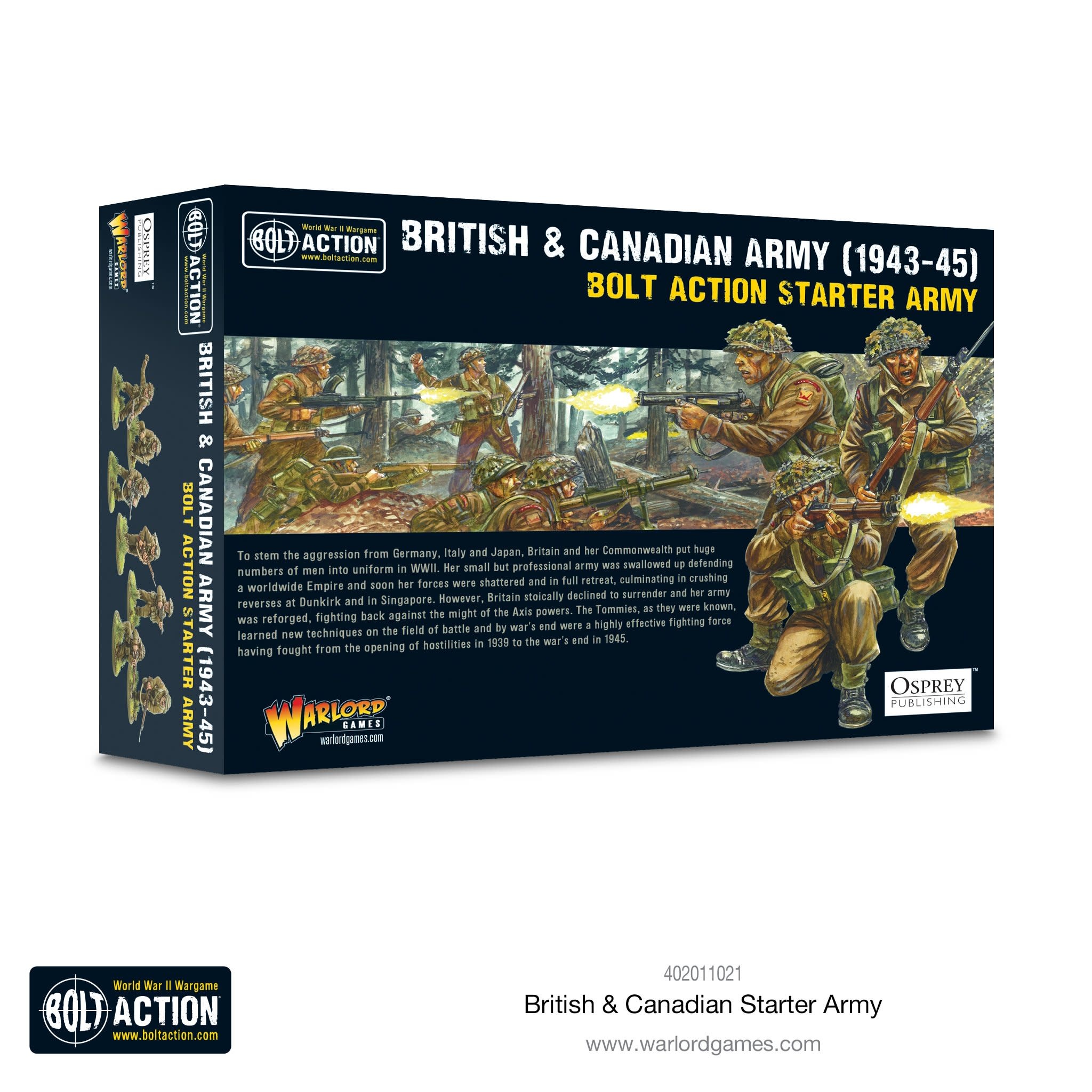 British & Canadian Army (1943-45) Starter Army - www.tabletopper.nl