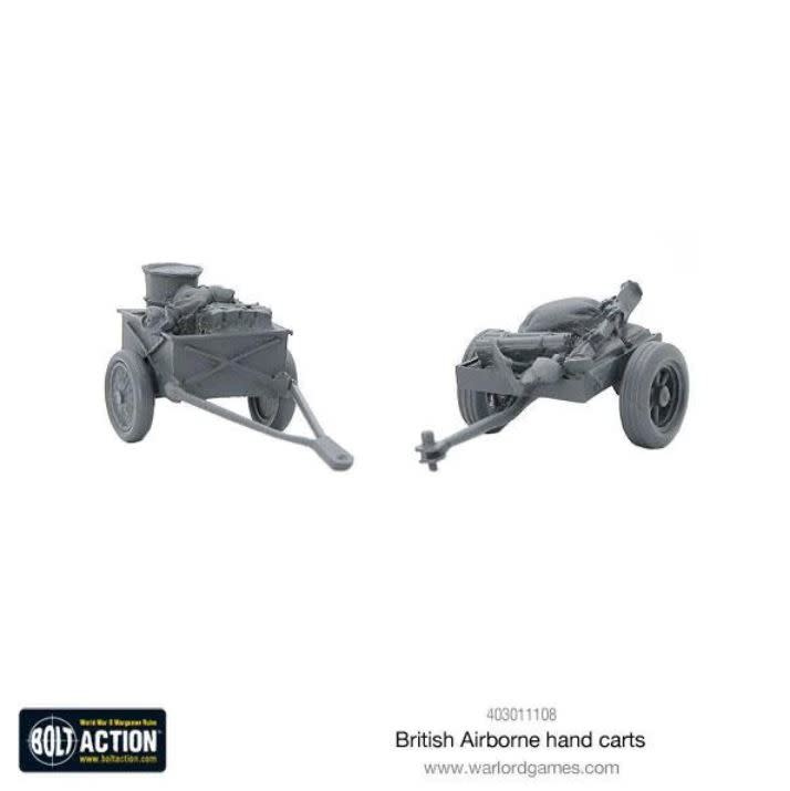 British Airborne Hand Carts - www.tabletopper.nl