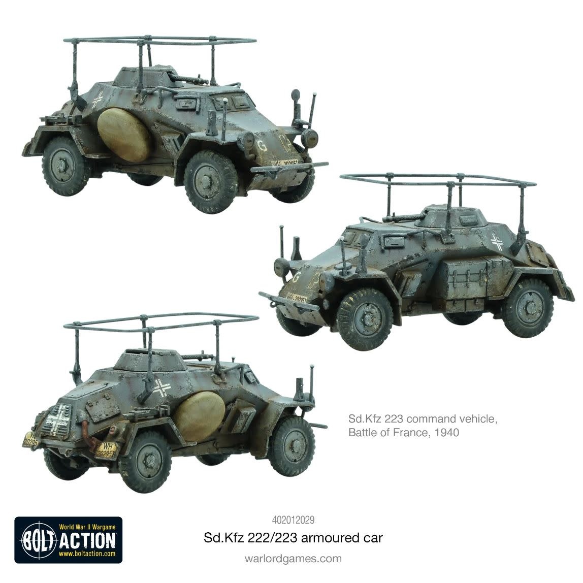 Sd.Kfz 222/223 Armoured Car - www.tabletopper.nl