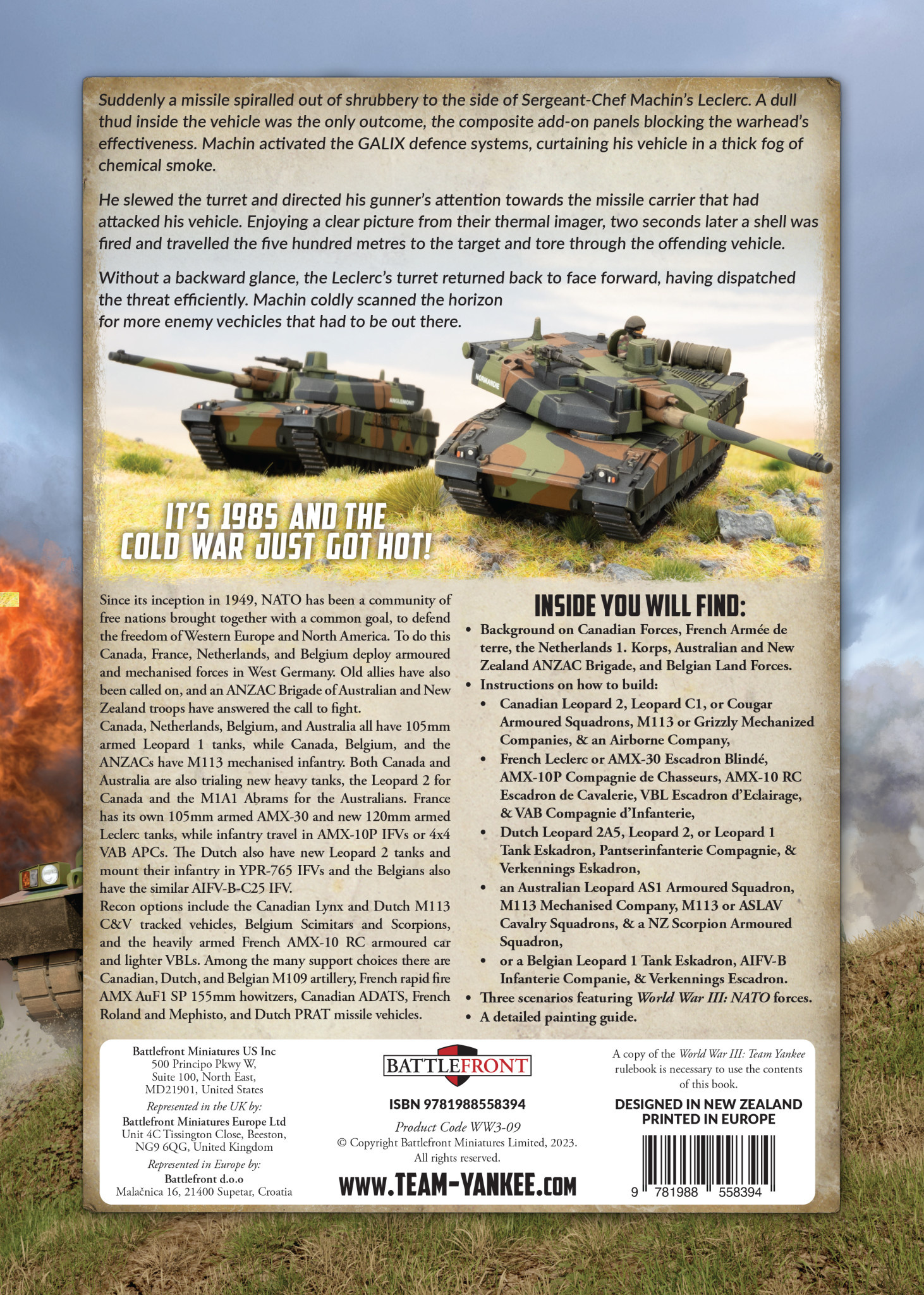 World War III: NATO Forces - www.tabletopper.nl