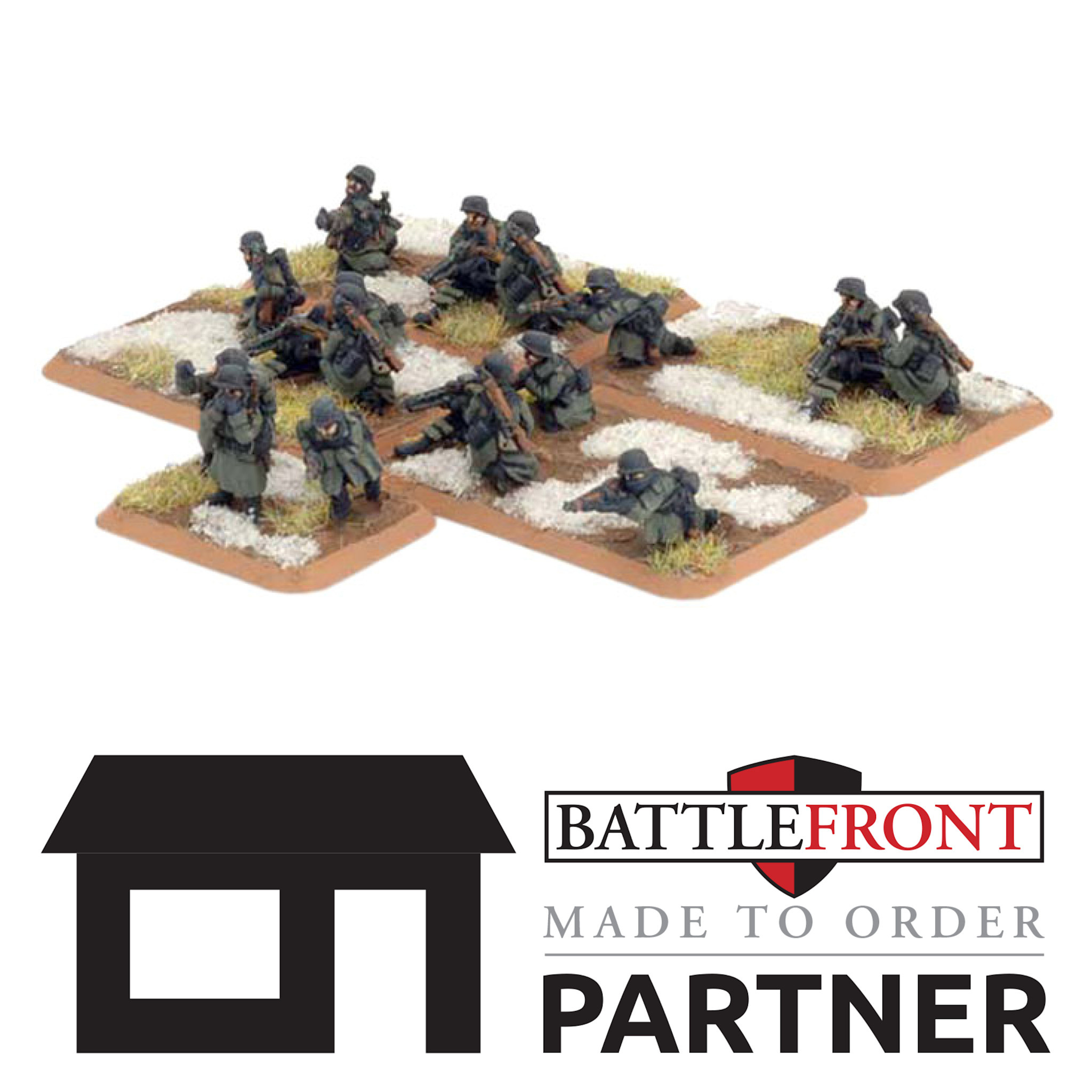 HMG Platoon (Greatcoat) - www.tabletopper.nl