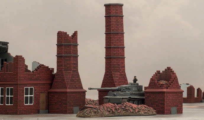Brick Chimneys - www.tabletopper.nl
