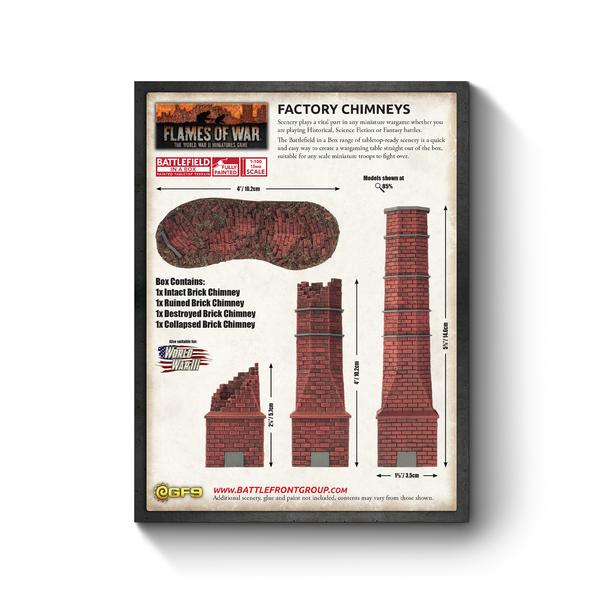 Brick Chimneys - www.tabletopper.nl