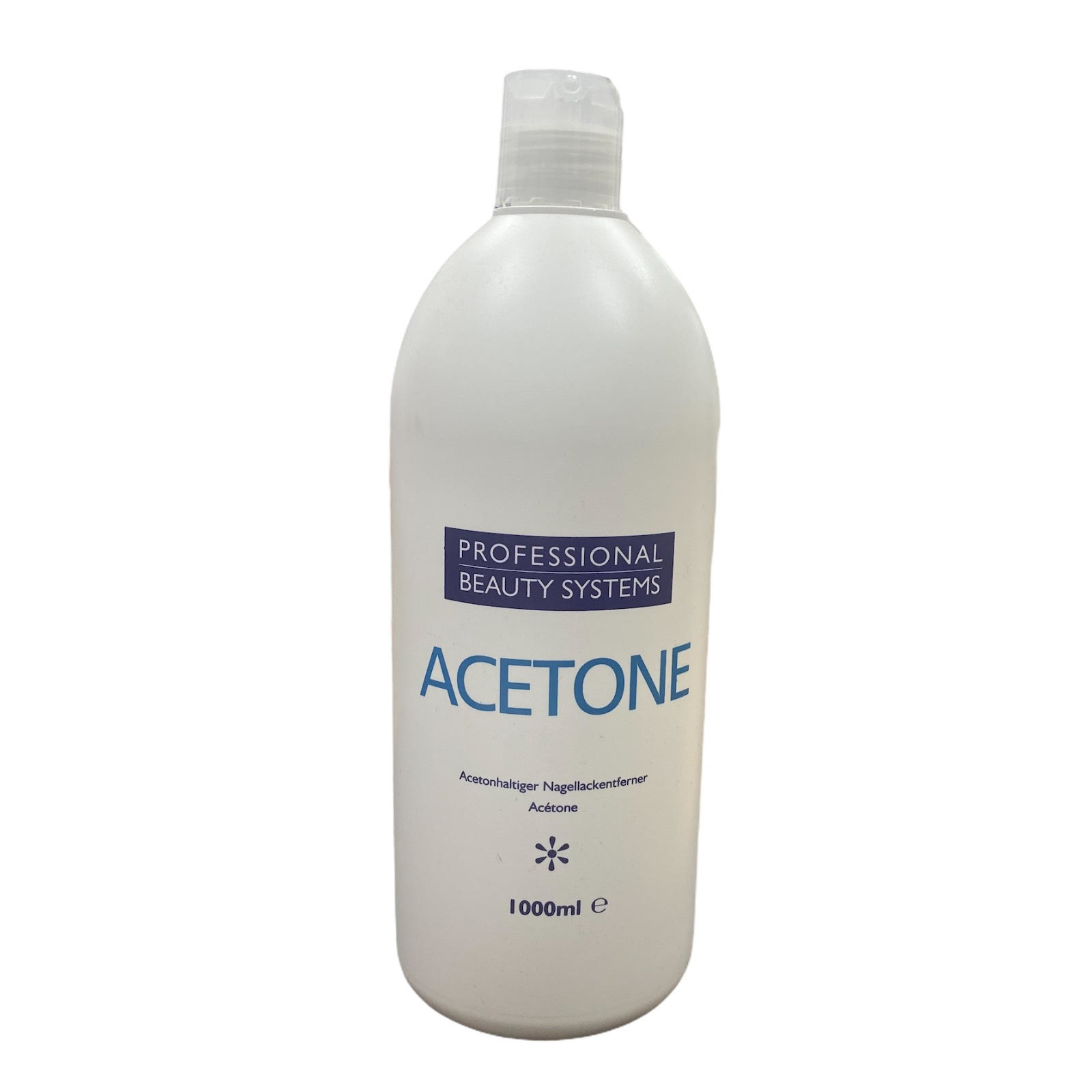 Acetone 1 ltr PBS - NSI Hair Nail and Beauty