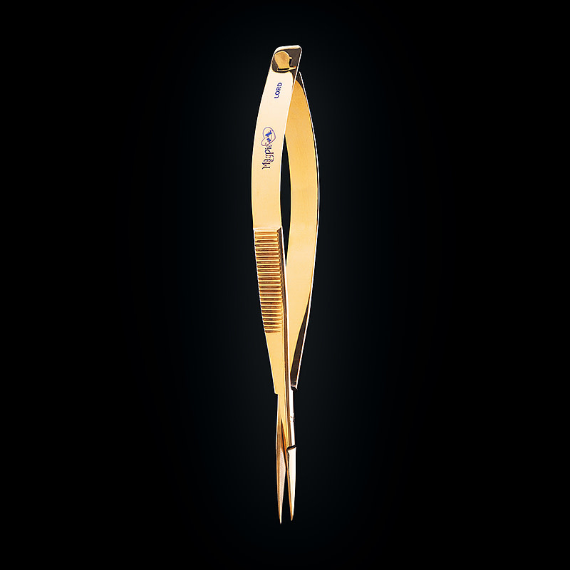 Lady Small Curved Spring Scissors - NSI Hair Nail and Beauty