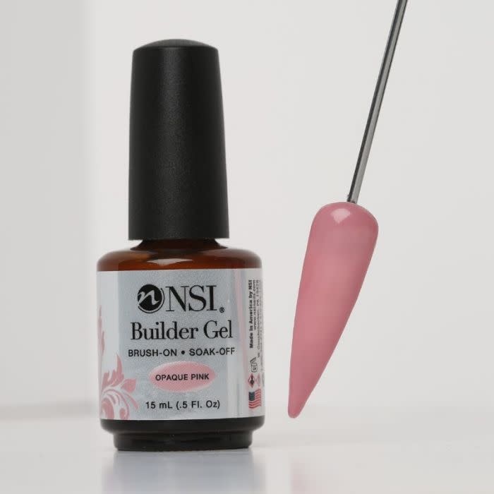 NSI Builder Gel Opaque Pink 15ml(was rubber base) - NSI Hair Nail and ...
