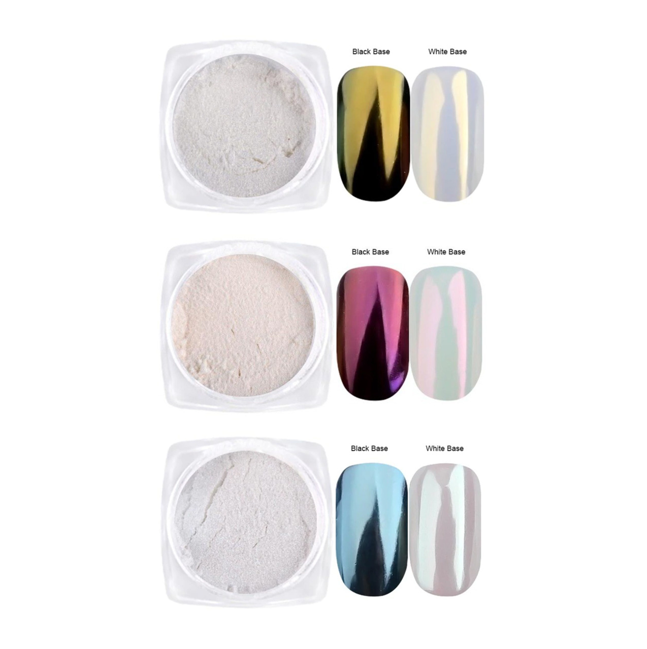 Frosted Chrome Pulver Set - Amanda Nails & Beauty GmbH