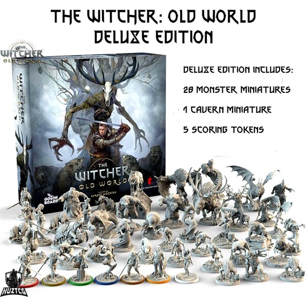The witcher- Old world (Deluxe)- De Dobbelkelder, bordspellen Stokkem ...