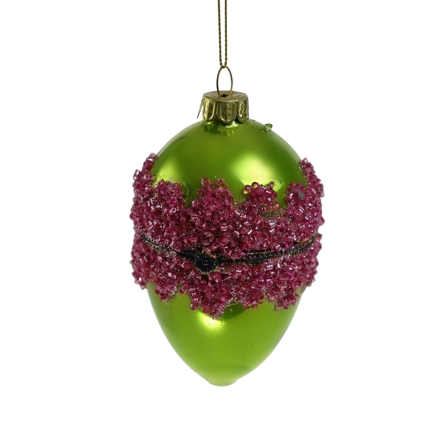 Glazen ei fuchsia groen fuhsia, to open 7x11 cm - Kloosterhuis Wonen en ...