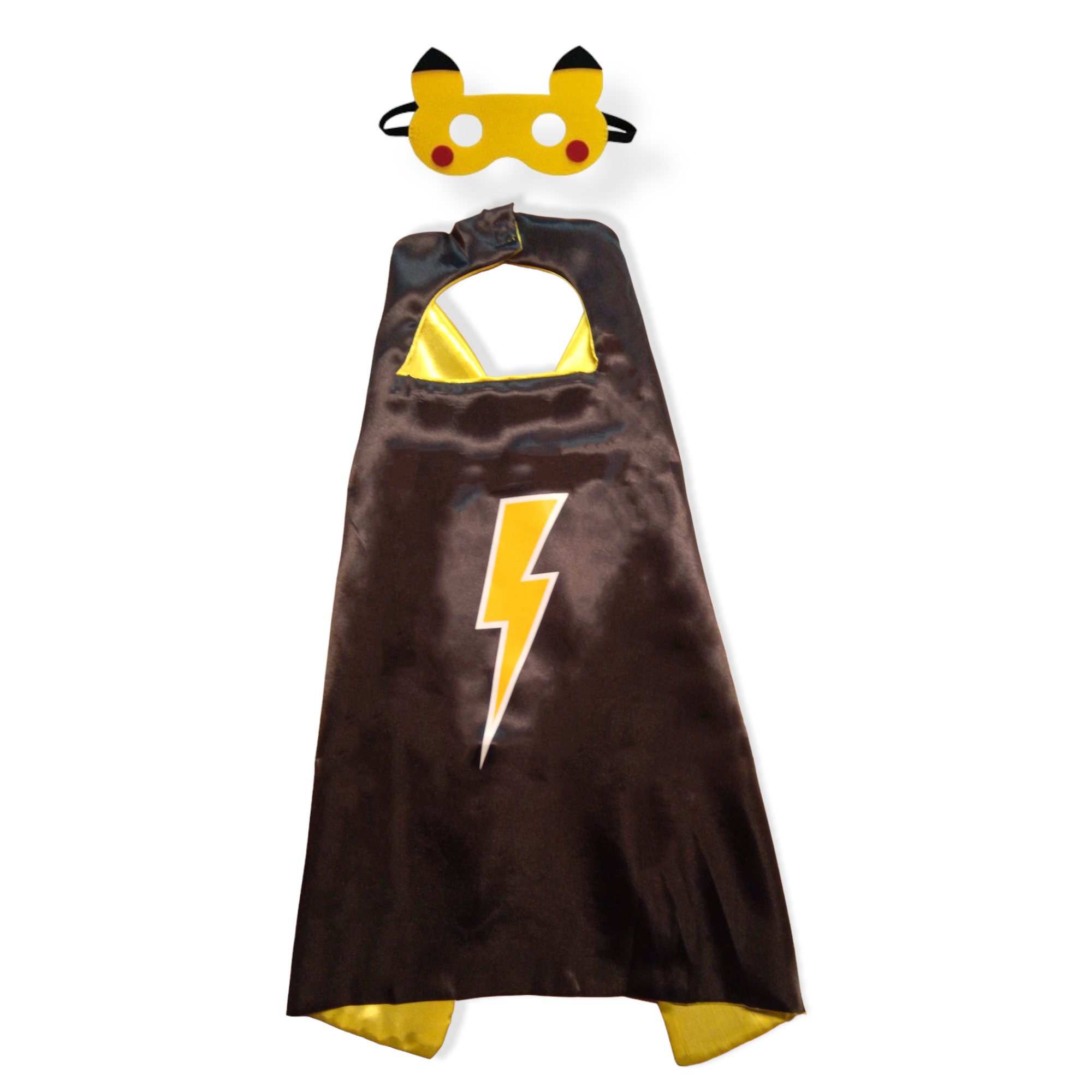 Jobber - Pikachu - Cape en Masker - Pokémon - Verkleedkleding - Geel ...