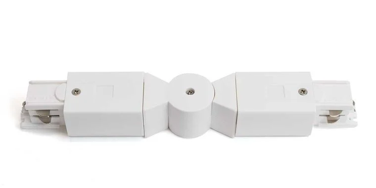 Track Light System Rotatable Connector 4-wired Wit - led24.uk