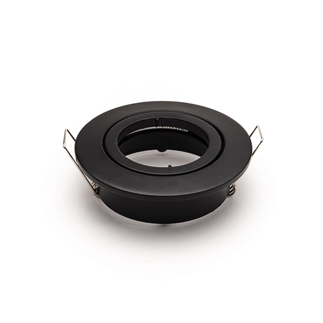 LED GU10 Spot Fixture IP20 Black Zinc Tiltable Incl. socket - led24.uk