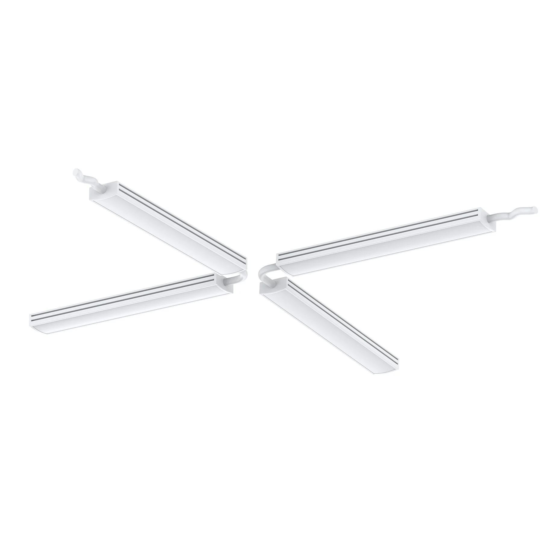 LED Linear Lamp CCT | Upwards Lighting X-Shape - led24.uk