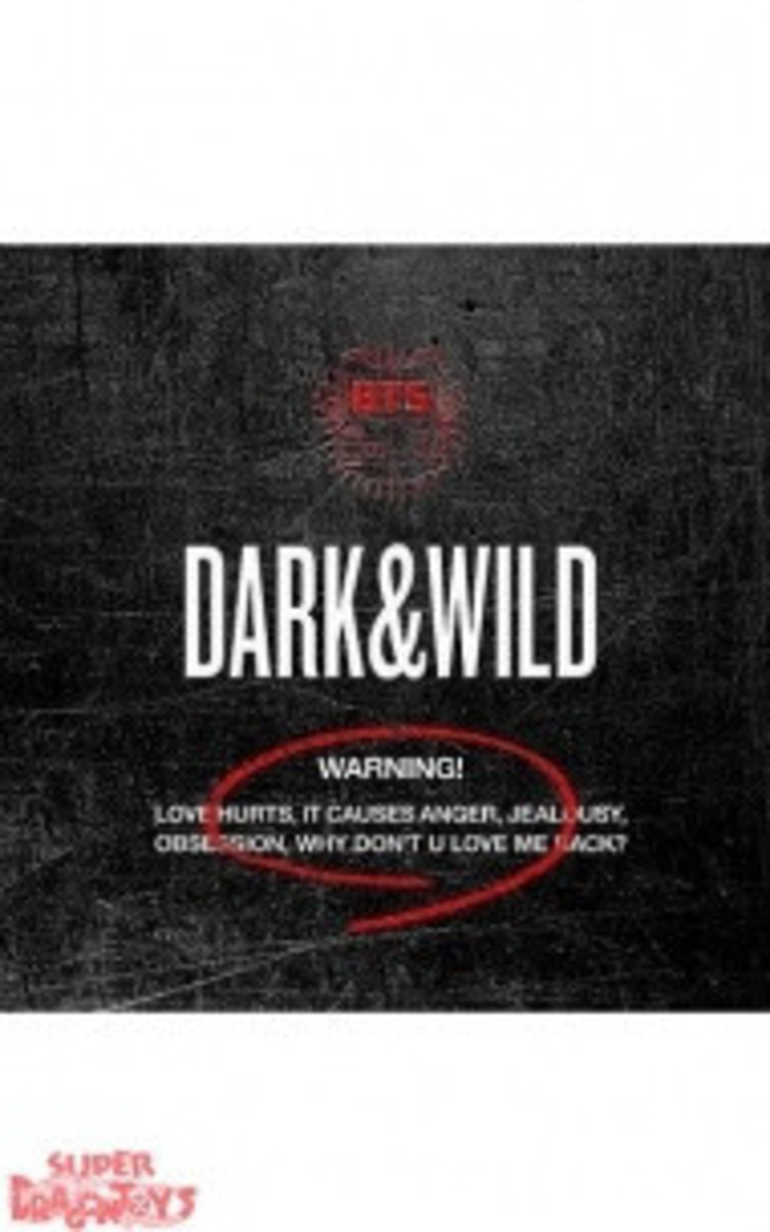 BTS - DARK & WILD - SUPERDRAGONTOYS