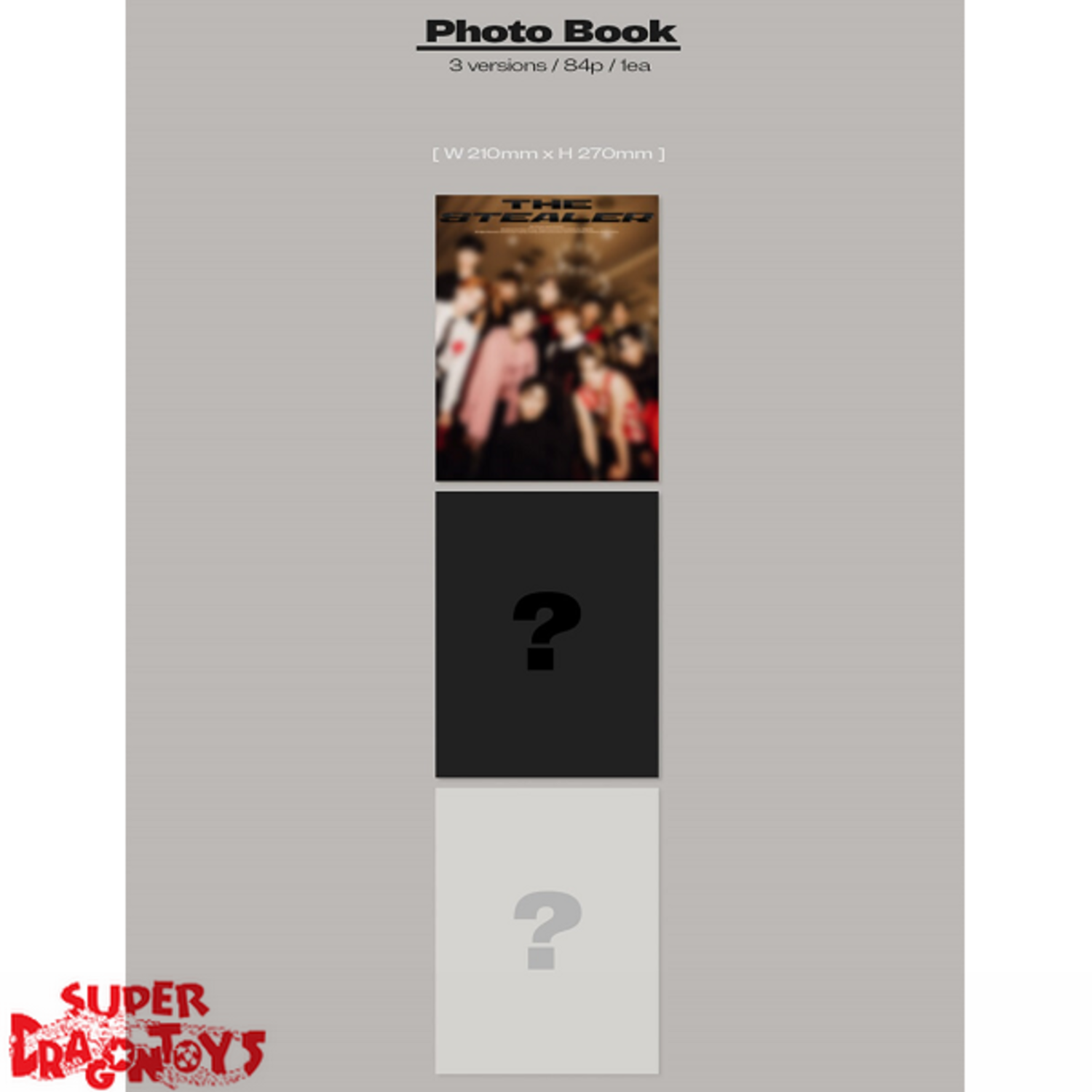 THE BOYZ (더보이즈) - CHASE - 5TH MINI ALBUM - SUPERDRAGONTOYS