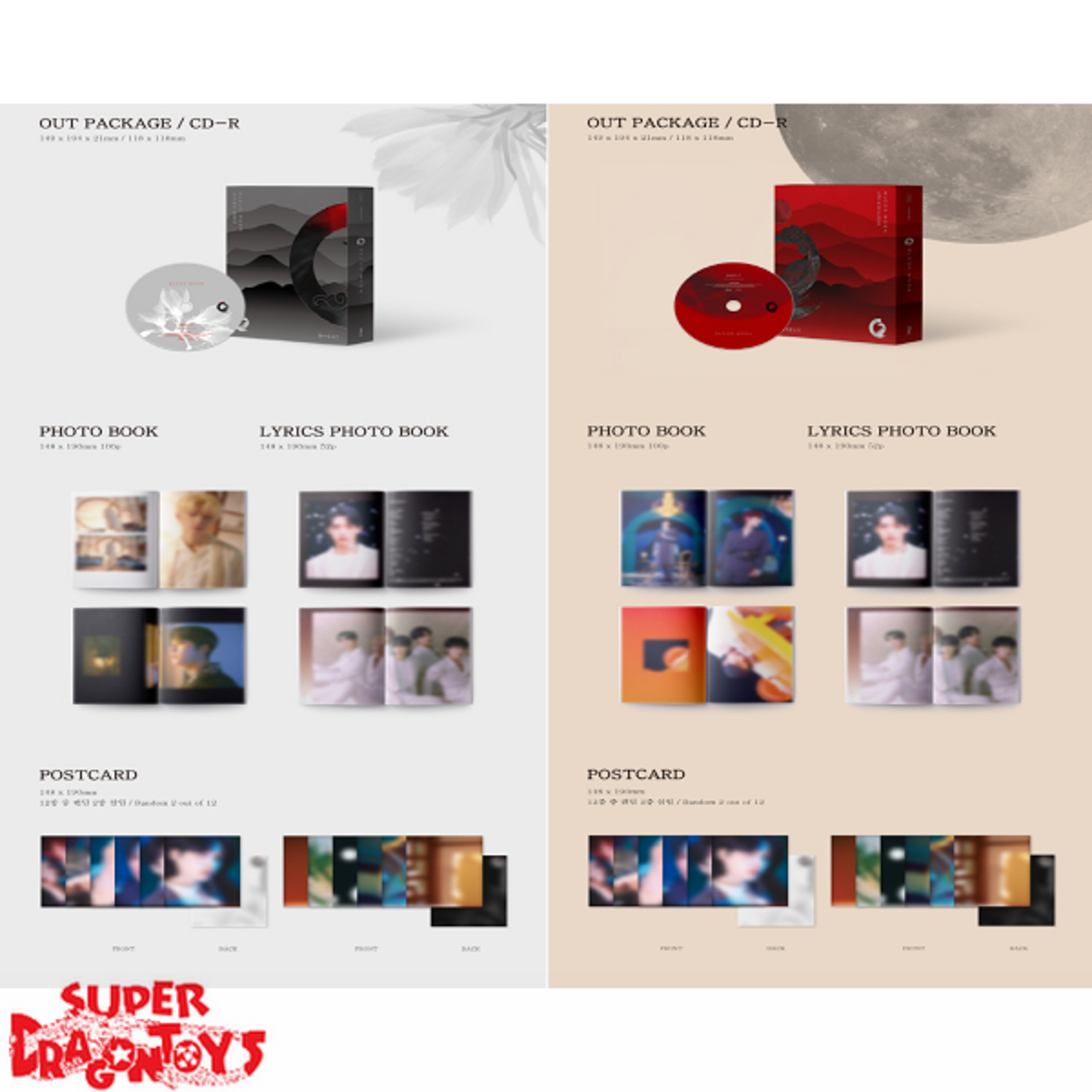 ONEUS (원어스) - BLOOD MOON - 6TH MINI ALBUM - SUPER DRAGON TOYS