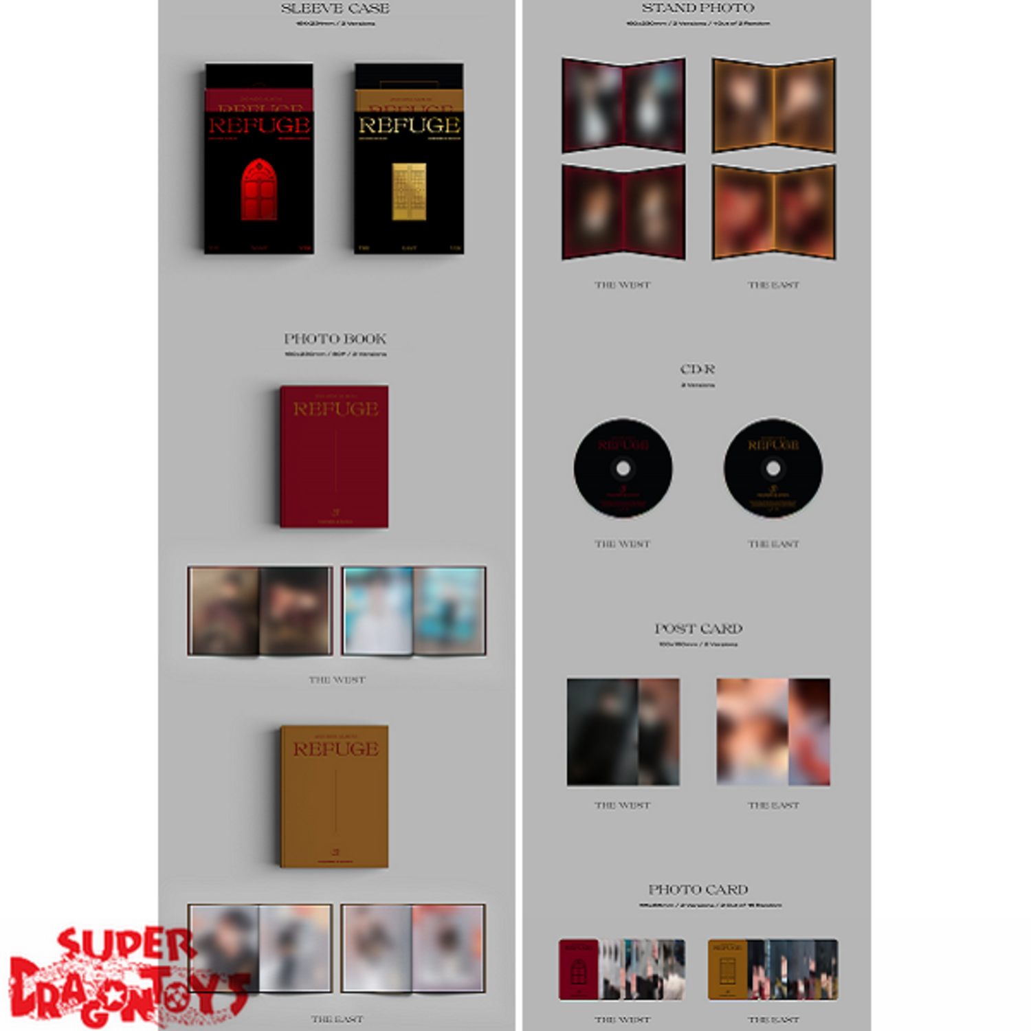 MOONBIN & SANHA (문빈&산하) [ASTRO] - REFUGE - 2ND MINI ALBUM - SUPER ...