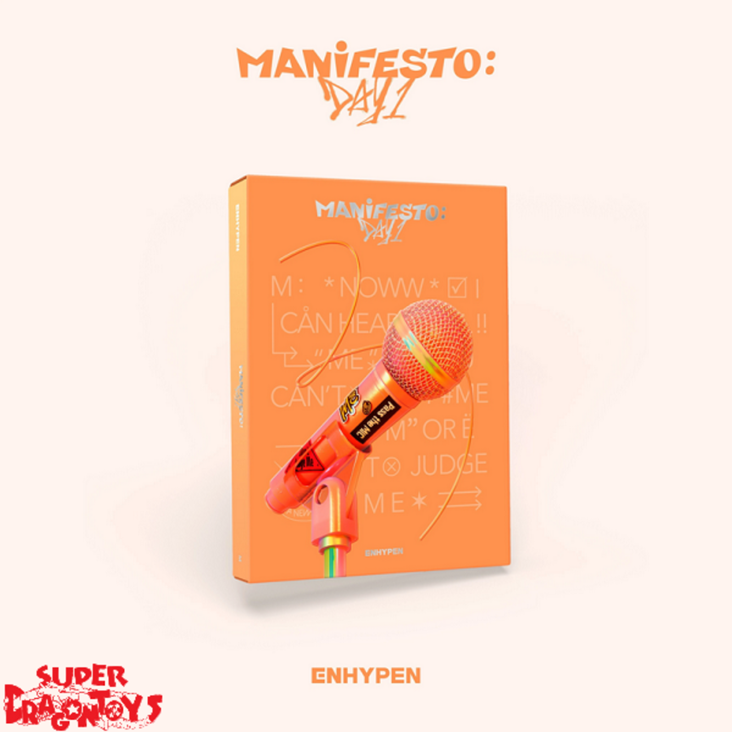ENHYPEN (엔하이픈) - MANIFESTO : DAY1 - MINI ALBUM + [ON-PACK FOLDED POSTER ...