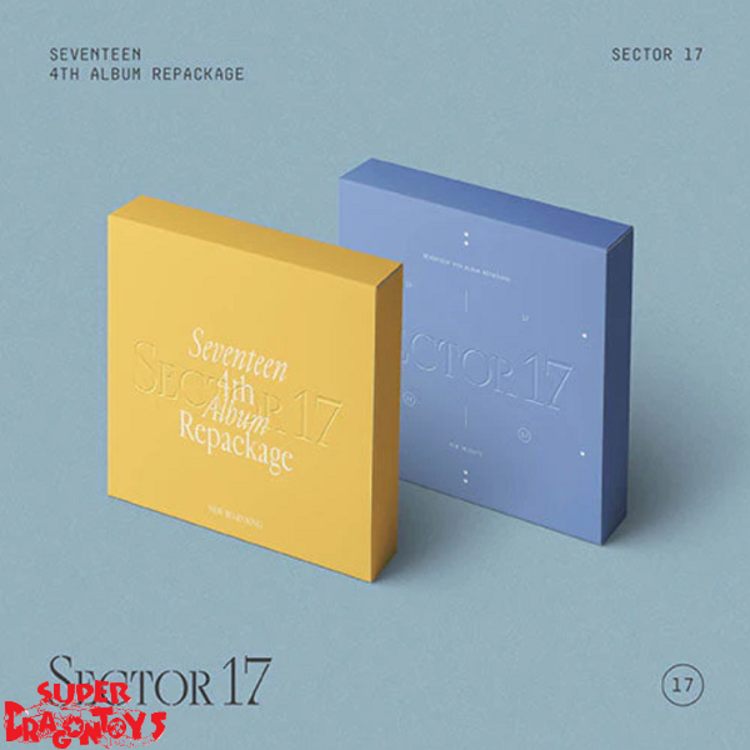 SEVENTEEN (세븐틴) - SECTOR 17 - 4TH [REPACKAGE] ALBUM - SUPERDRAGONTOYS