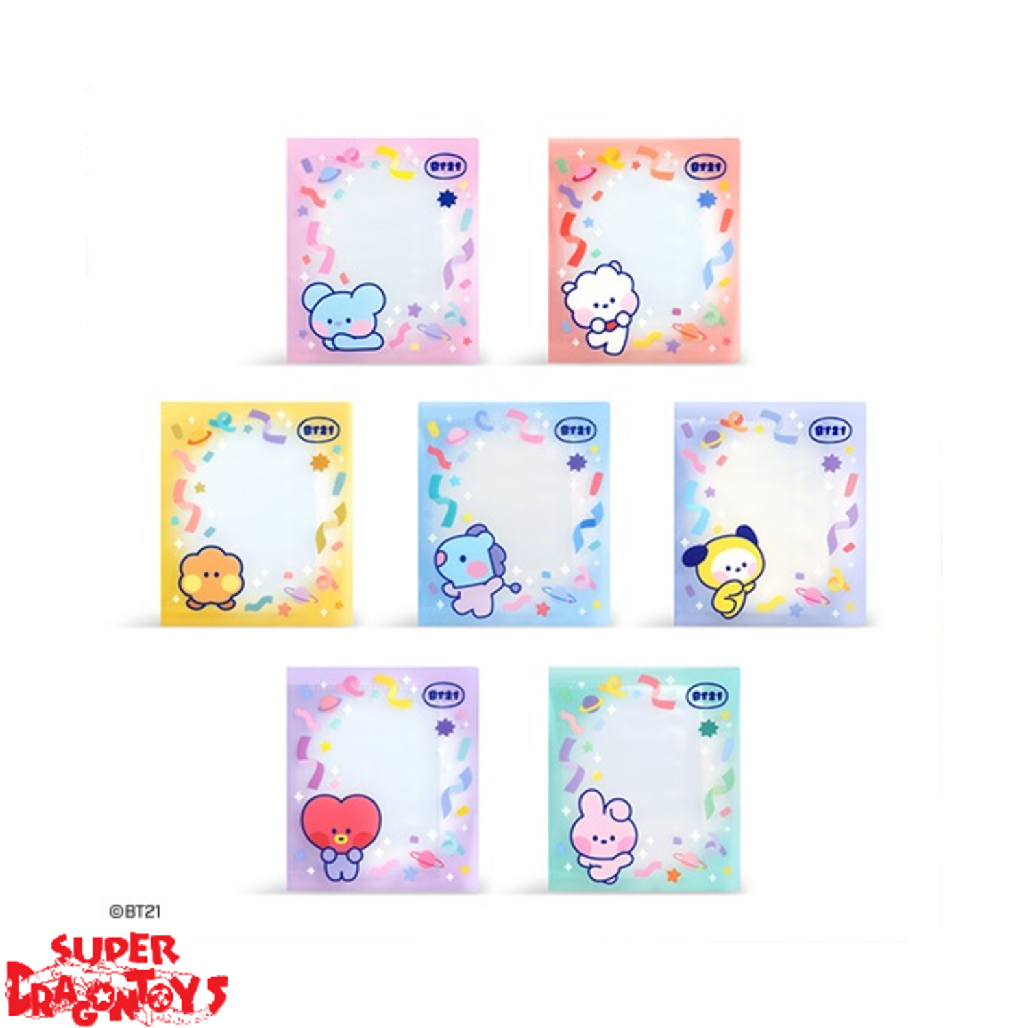 BTS (방탄소년단) - BT21 MININI PHOTO ALBUM MINI - OFFICIAL MD - SUPERDRAGONTOYS