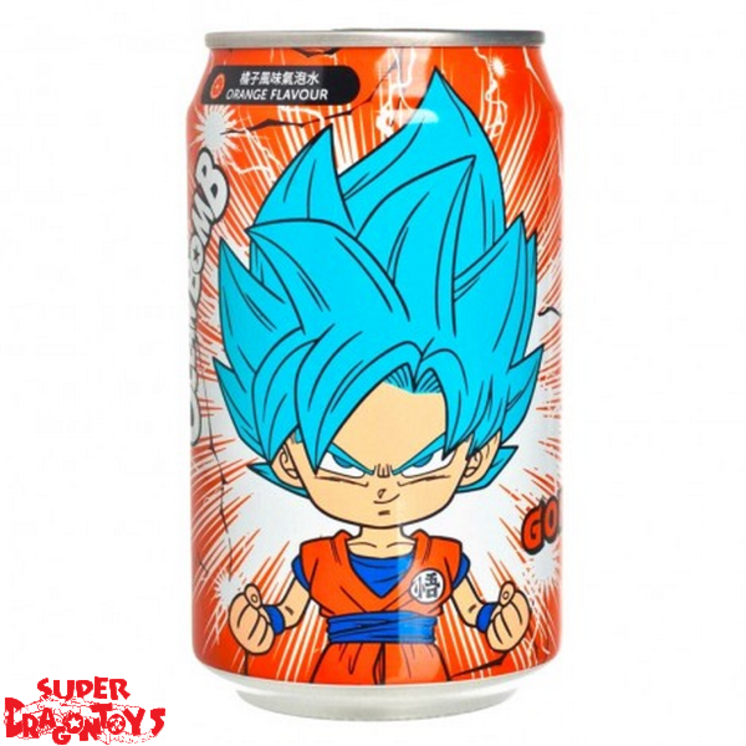 OCEAN BOMB - DRAGON BALL SUPER SODA [SSJ BLUE SON GOKU] - [ORANGE ...