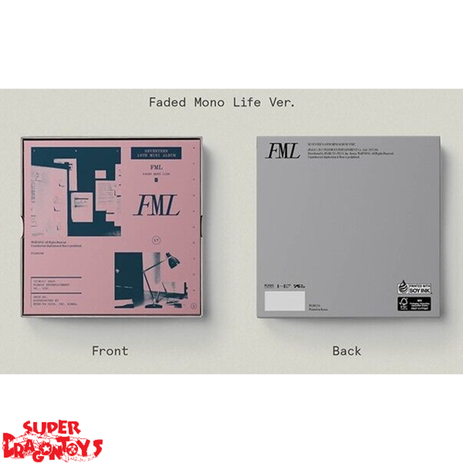 SEVENTEEN (세븐틴) - FML - 10TH MINI ALBUM - SUPERDRAGONTOYS