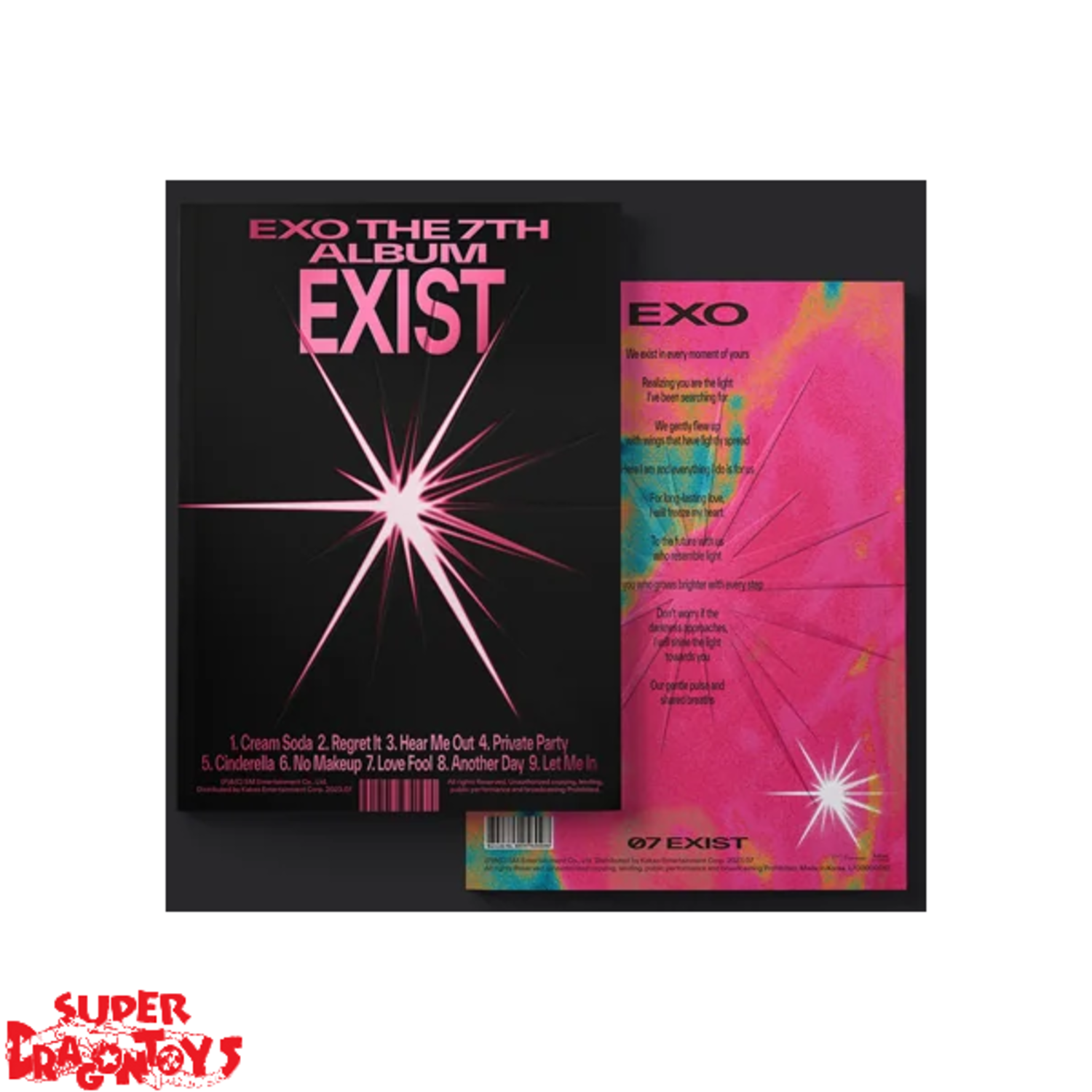 EXO (엑소) - EXIST - [PHOTOBOOK VER.] - 7TH ALBUM - SUPERDRAGONTOYS