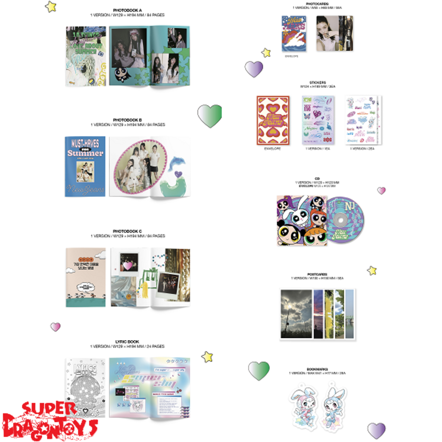 NEWJEANS (뉴진스) - GET UP - [POWER PUFF GIRLS X NJ BOX] - 2ND EP ...