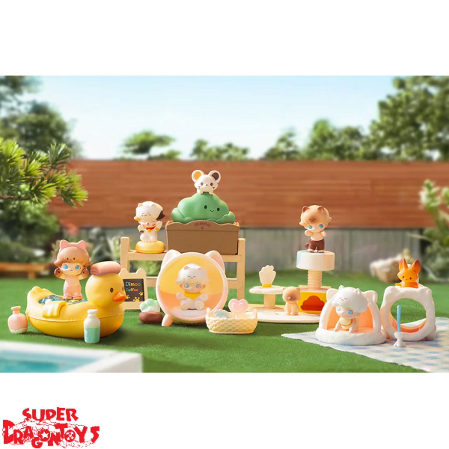 POP MART - DIMOO [CAT PARADISE SERIES] - BLINDBOX MINI FIGURE ...