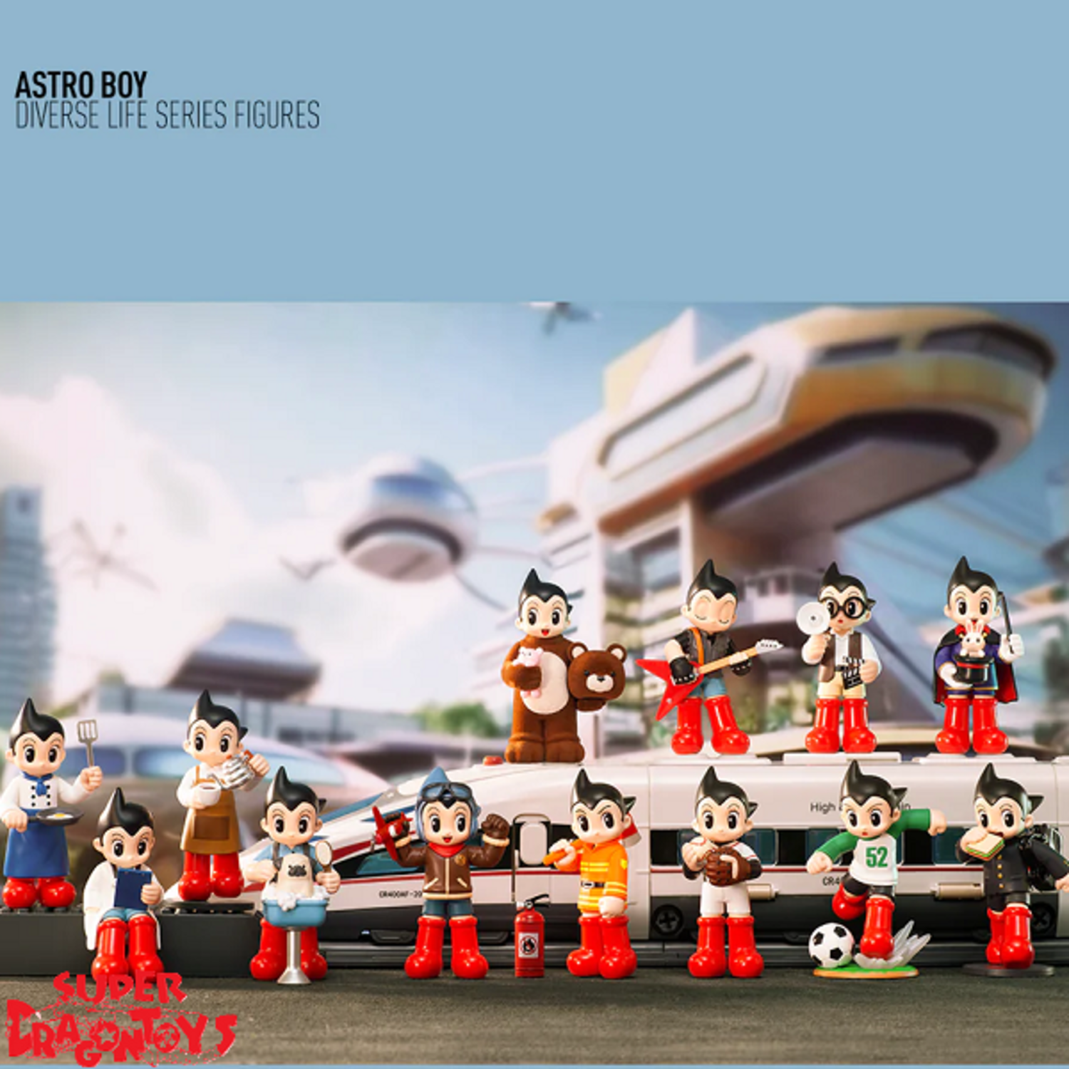 POP MART - ASTRO BOY ["DIVERSE LIFE" SERIES] - BLINDBOX MINI FIGURE ...