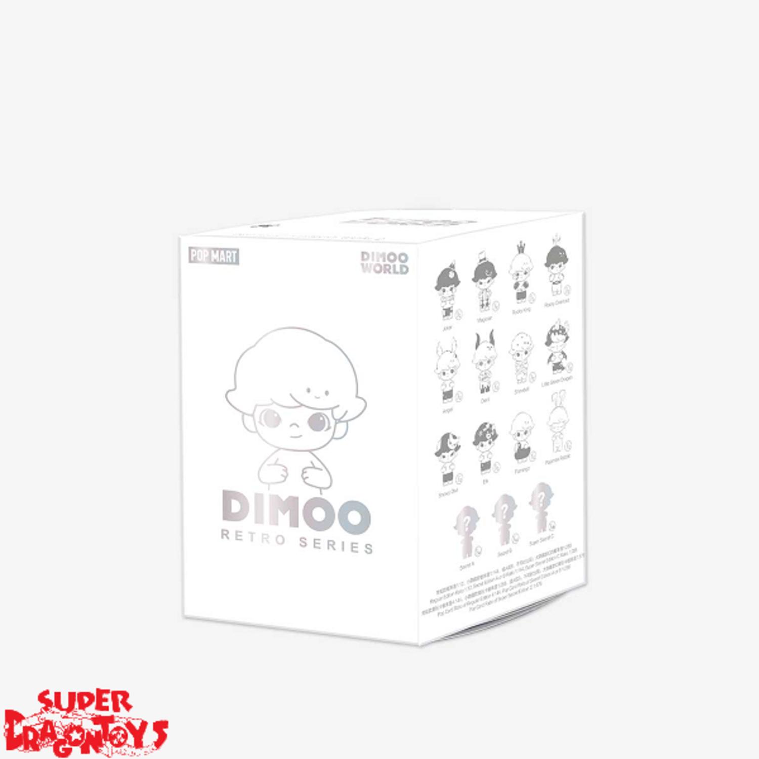 POP MART - DIMOO [RETRO SERIES] - BLINDBOX MINI FIGURE - SUPERDRAGONTOYS