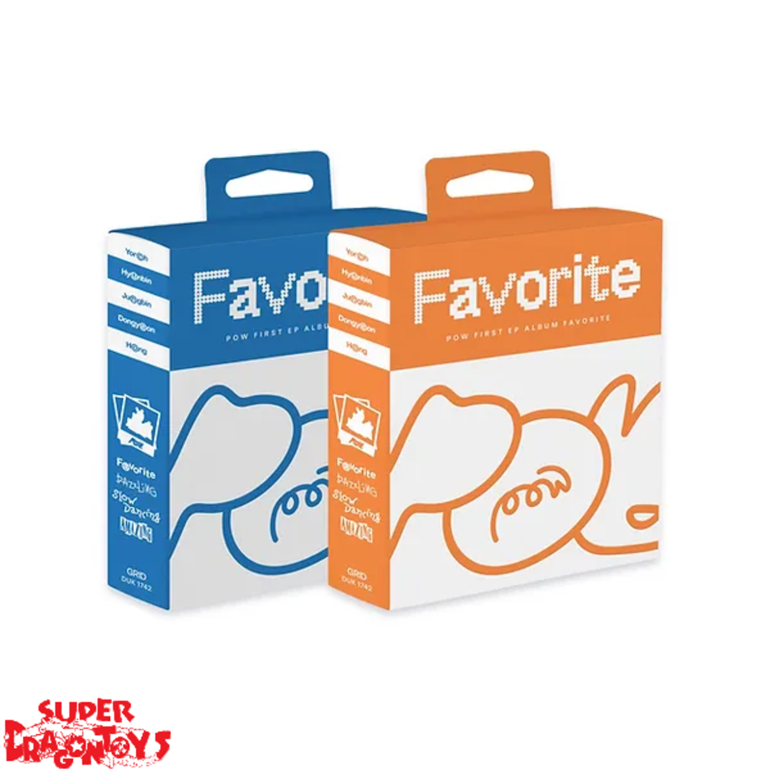 POW (파우) - FAVORITE - 1ST EP ALBUM - SUPERDRAGONTOYS