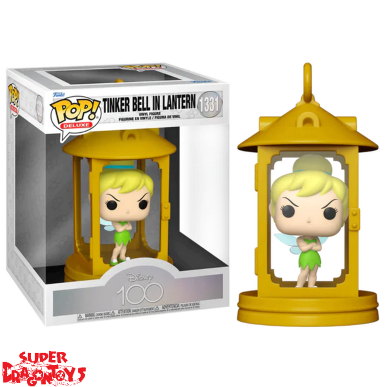 DISNEY 100 - TINKER BELL IN LANTERN - FUNKO POP DELUXE - SUPER DRAGON TOYS