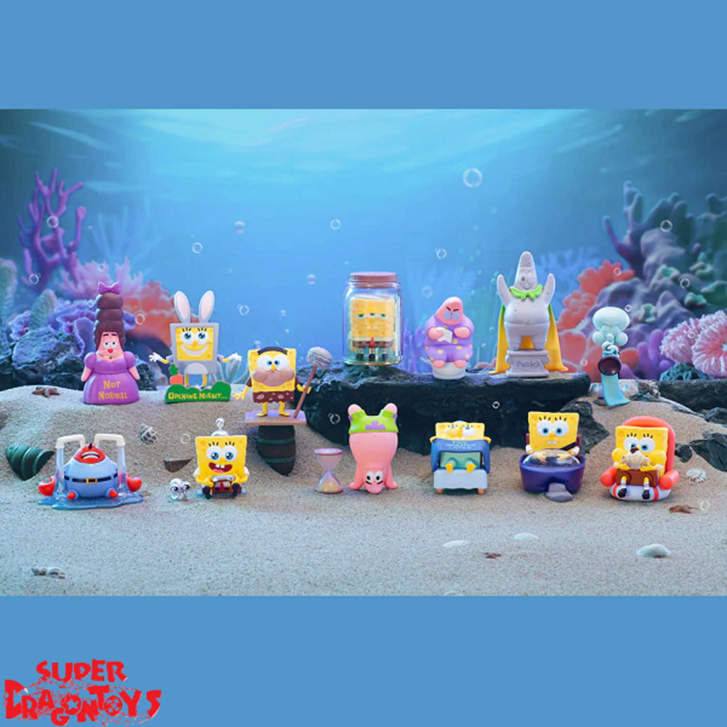 POP MART - SPONGEBOB ["LIFE TRANSITIONS" SERIES] - BLINDBOX MINI FIGUR ...