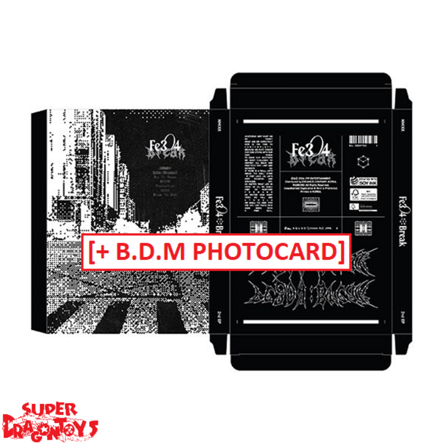 NMIXX (엔믹스) - FE304 : BREAK - [POSTER VER.] - 2ND EP + BDM CARD - SUPER ...