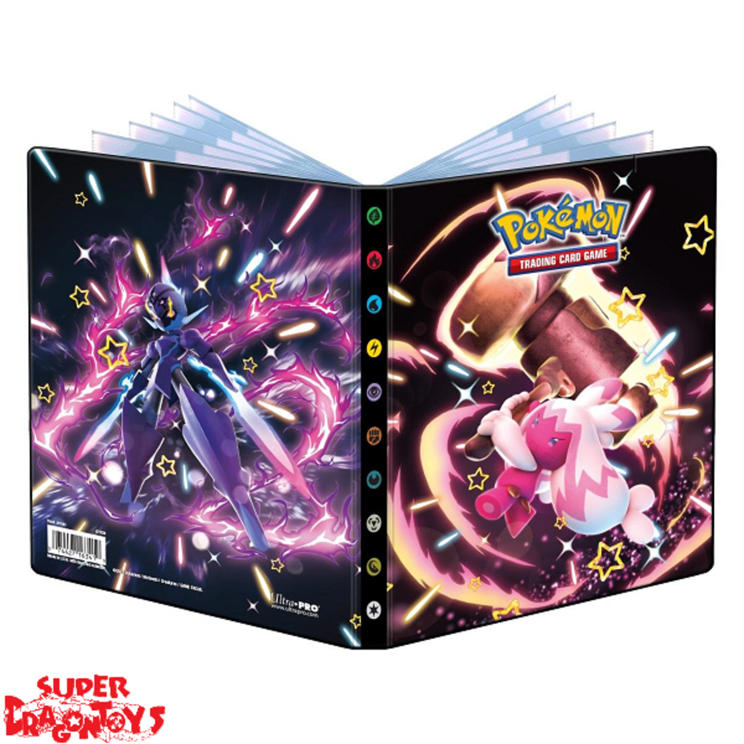 POKEMON TCG - PORTFOLIO [FORMAT A5 - 4 POCKET] "PALDEAN FATES ...