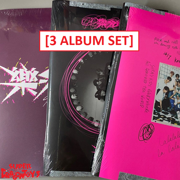STRAY KIDS (스트레이 키즈) - [樂-STAR] - MINI ALBUM [3 ALBUM SET ...
