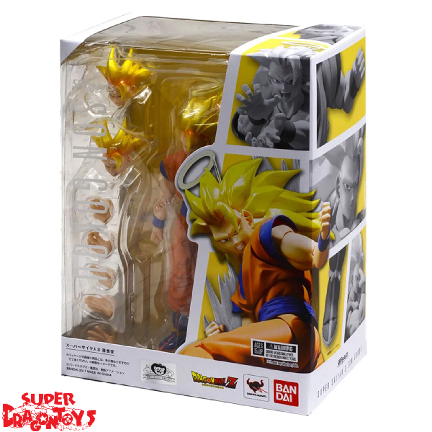 DRAGON BALL Z - SON GOKU [SUPER SAIYAN 3] - S.H. FIGUARTS - SUPERDRAGONTOYS