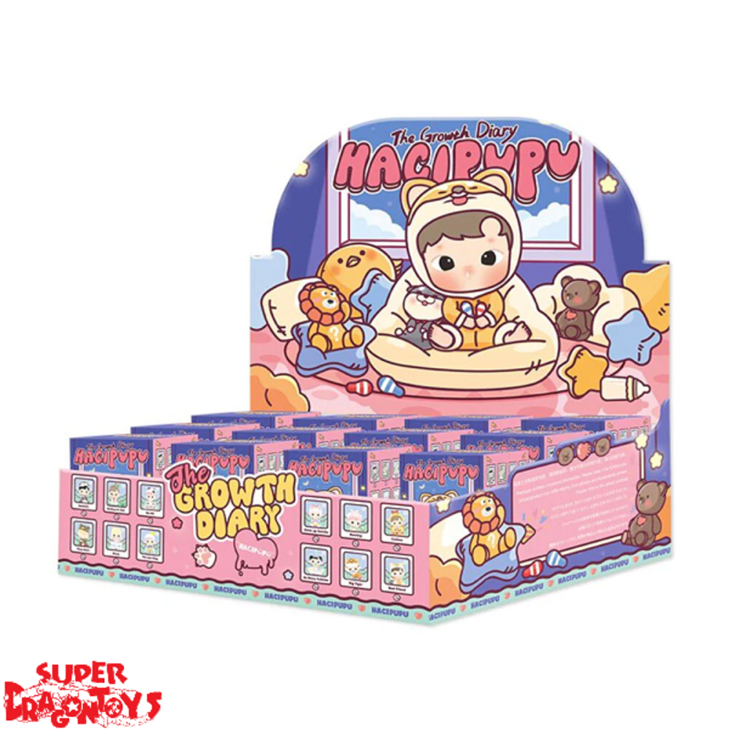 POP MART - HACIPUPU ["THE GROWTH DIARY" SERIES] - BLINDBOX MINI FIGURE ...