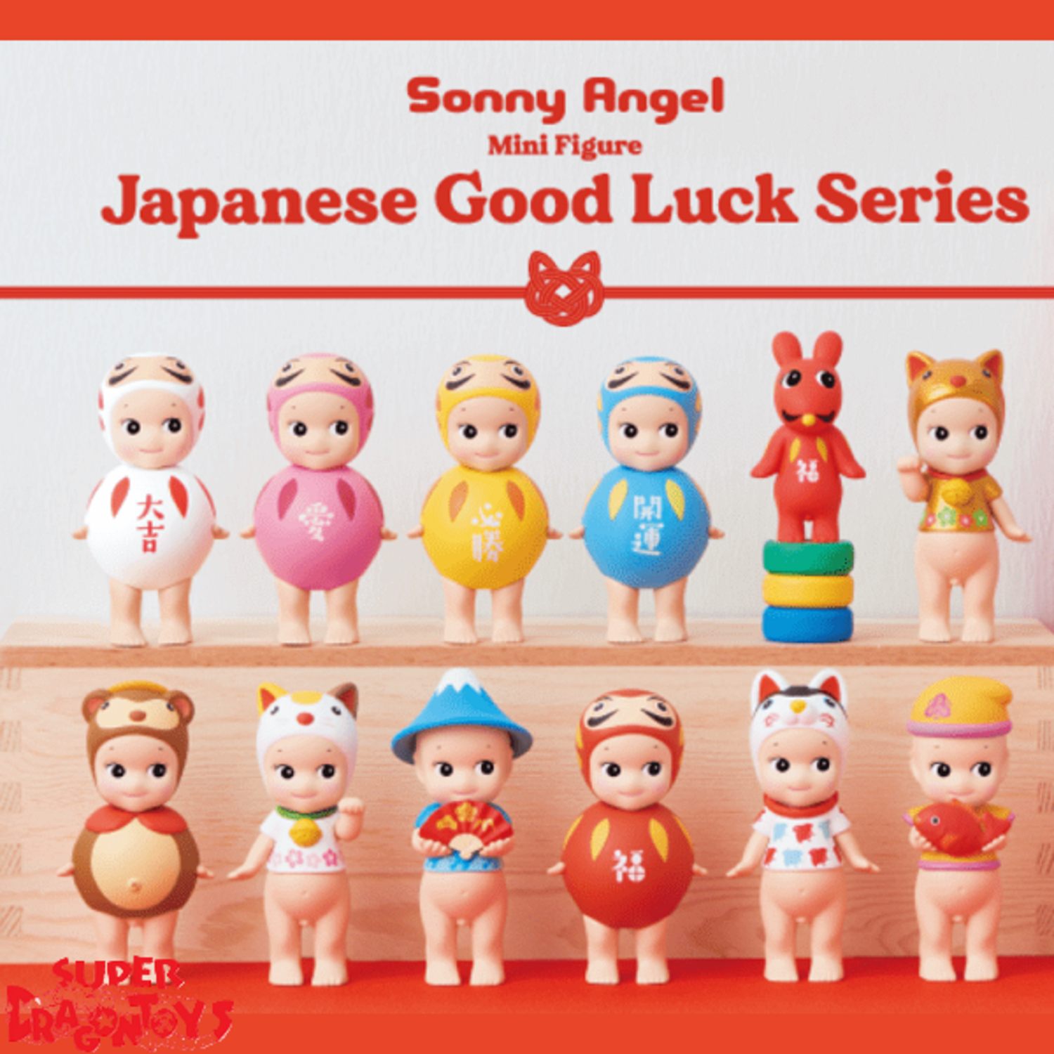 SONNY ANGEL - [JAPANESE GOOD LUCK SERIES] - BLINDBOX DECORATIVE FIGUR ...