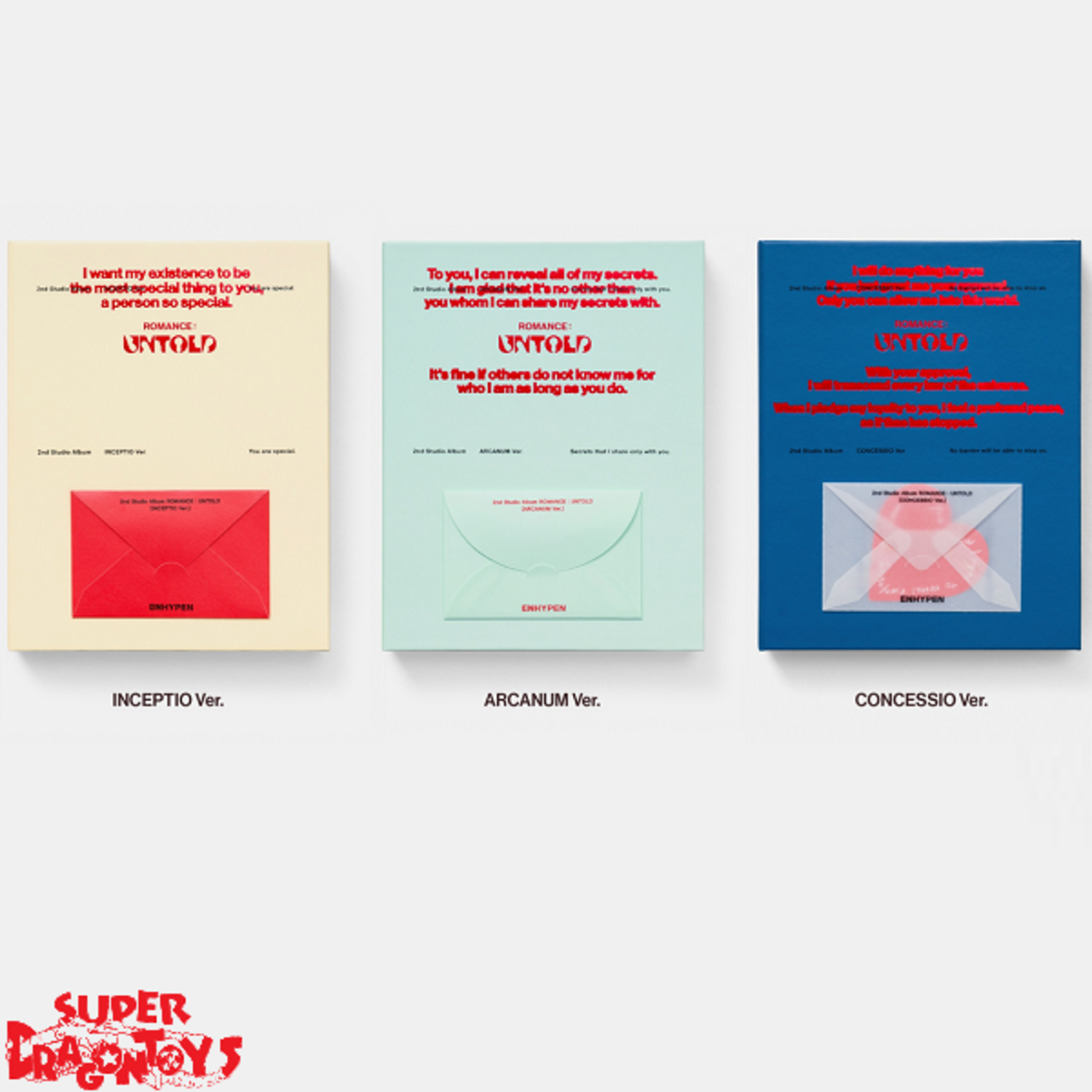 ENHYPEN (엔하이픈) - ROMANCE : UNTOLD - 2ND ALBUM - SUPER DRAGON TOYS