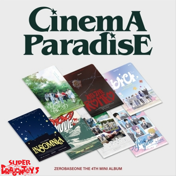 ZEROBASEONE (제로베이스원) - CINEMA PARADISE - [ZEROSE VER.] - 4TH MINI ALBUM ...