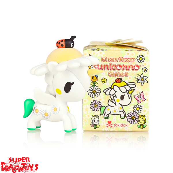 TOKIDOKI - FLOWER POWER UNICORNO [SERIES 2] - BLINDBOX DECORATIVE FIGU ...